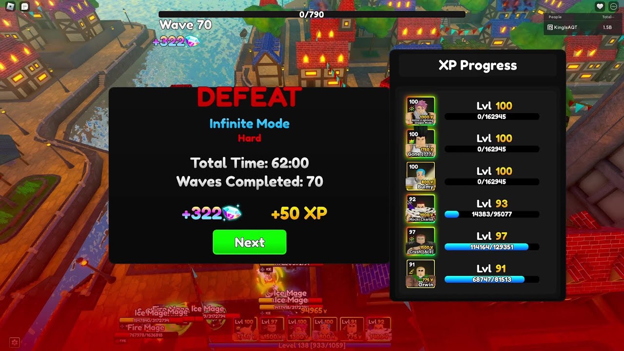 Almost Got On To Magic Town Infinite Leaderboard SOLO! Anime Adventures ...