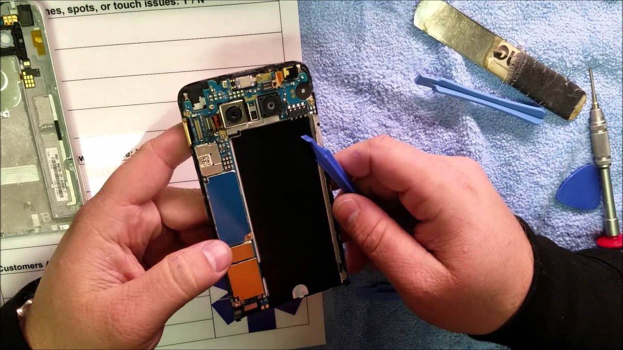 LG G5 Teardown With glass only Repair Part 1 - YouTube