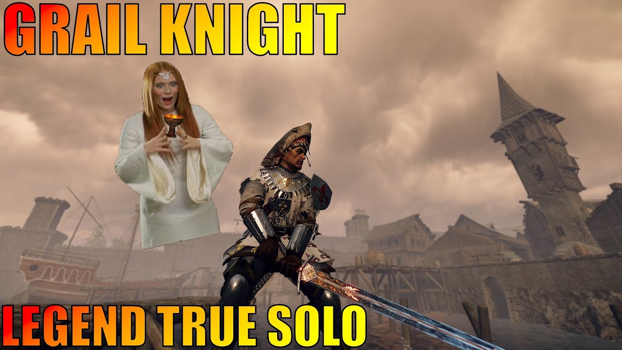 Pit - Grail Knight - Legend True solo - Executioner/Bretonnian Shield ...