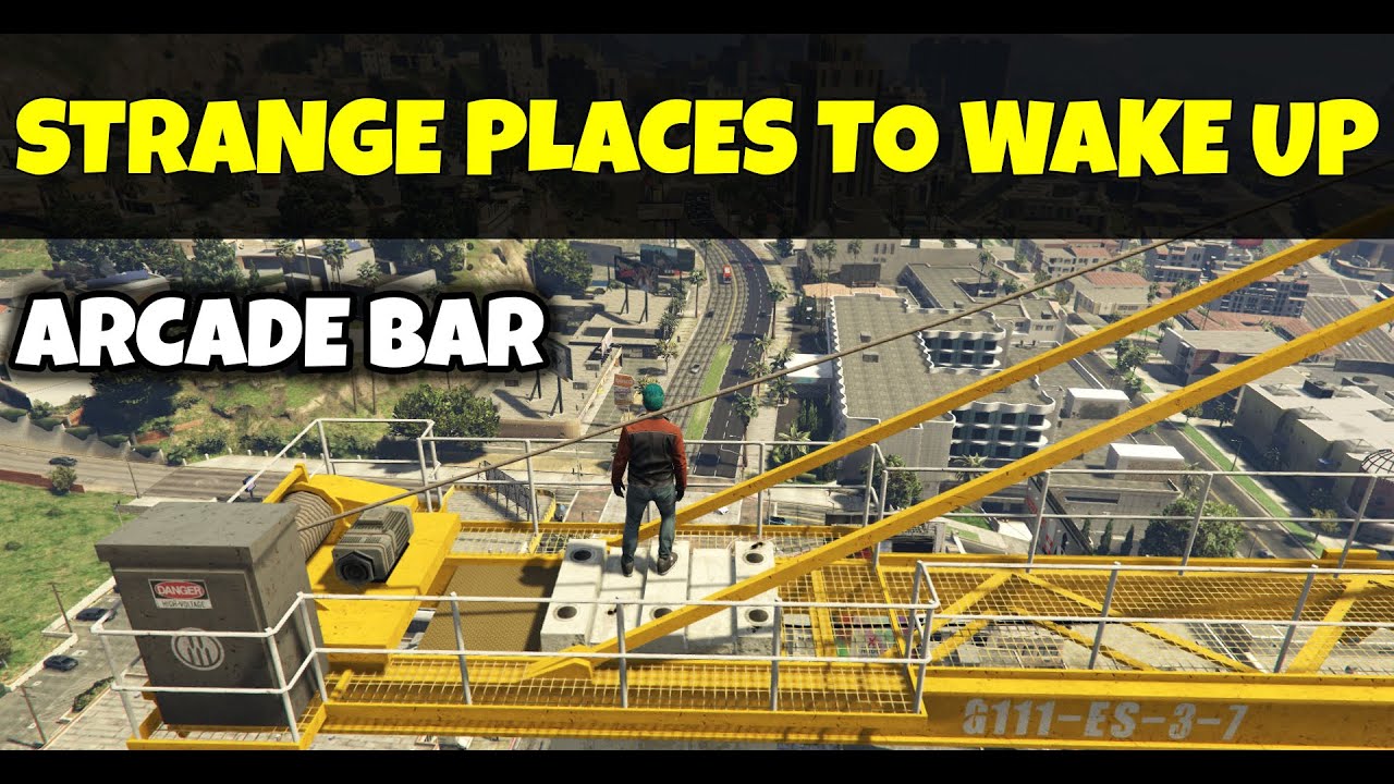 Strange Places To Wake Up - GTA 5 Online - YouTube