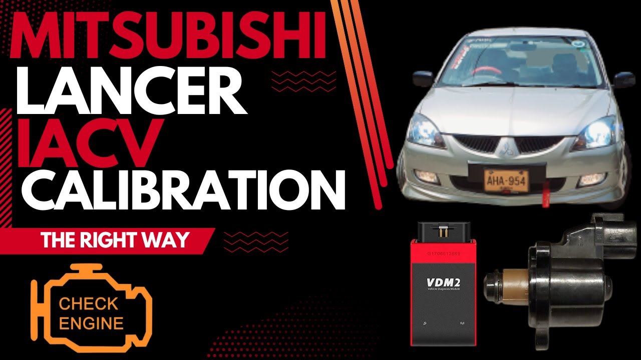 Mitsubishi Lancer IACV Calibration - YouTube