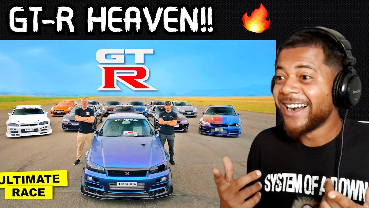World's Craziest NISSAN GT-R Drag Race *AWD MONSTERS* - Reaction - YouTube