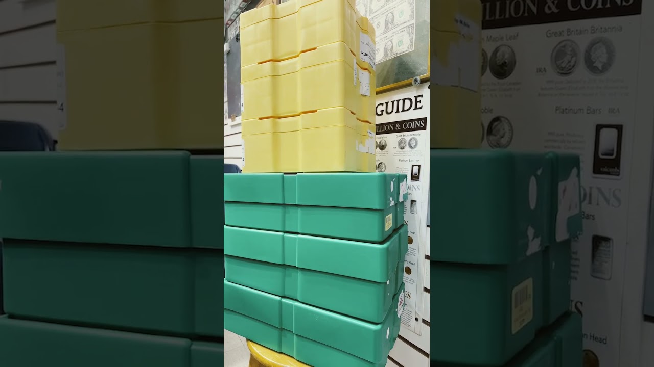 Empty Monster Boxes Perfect for staking Silver - YouTube