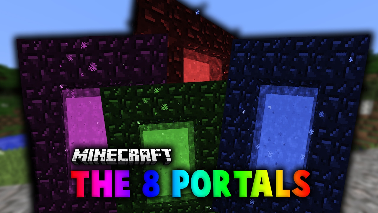 LOS PORTALES DE MINECRAFT (4 de 8) - The 8 Portals Minecraft - YouTube