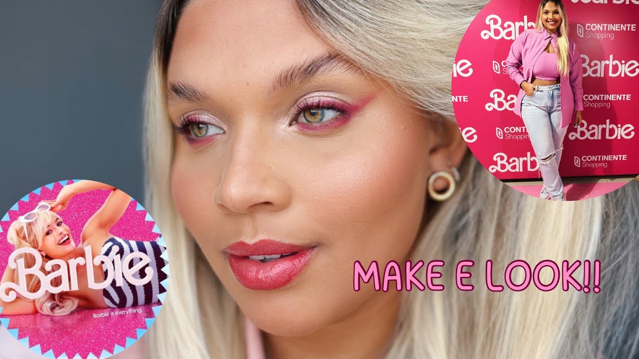ARRUME-SE COMIGO PARA ASSISTIR O FILME DA BARBIE 🩷💅🏼🌸🎀 | Pri Mendes ...