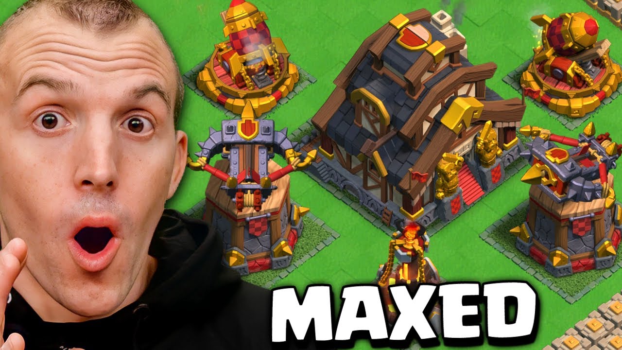 Clash Of Clans Characters Maxed Out