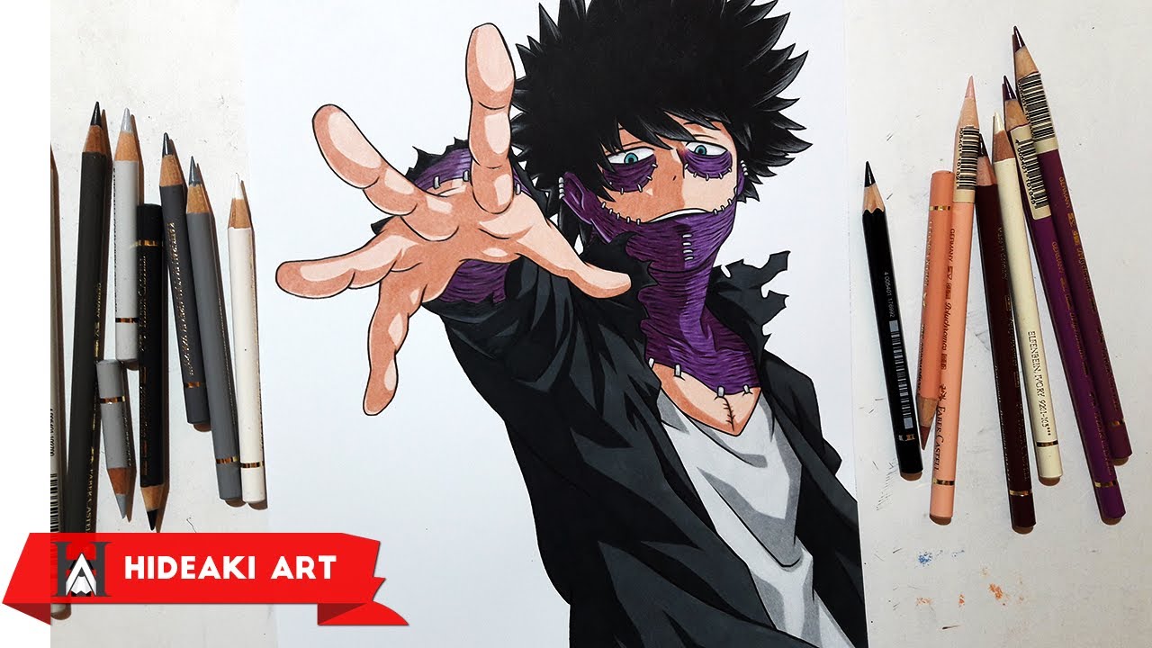 Drawing Dabi || My Hero Academia - YouTube