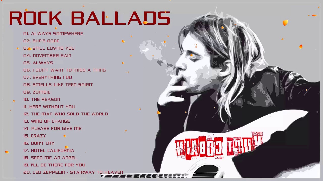 Best Rock Ballads 80s & 90s - Greatest Rock Ballads Songs of All Time ...