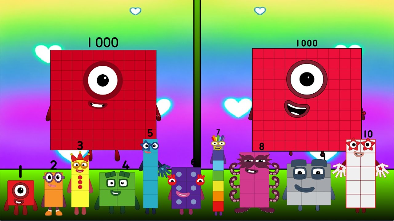 Numberblocks Band But Hundreds (NEW VS OLD) But ONES Mashup ...