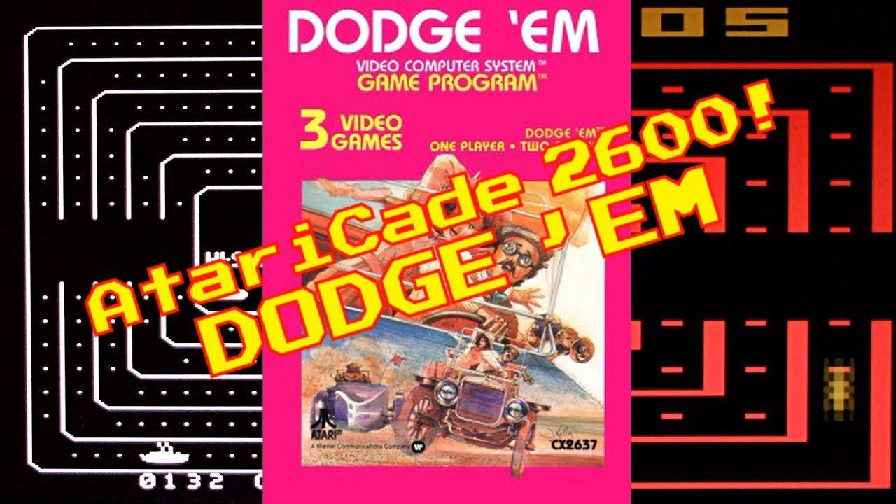 AtariCade 2600! Dodge em! - YouTube