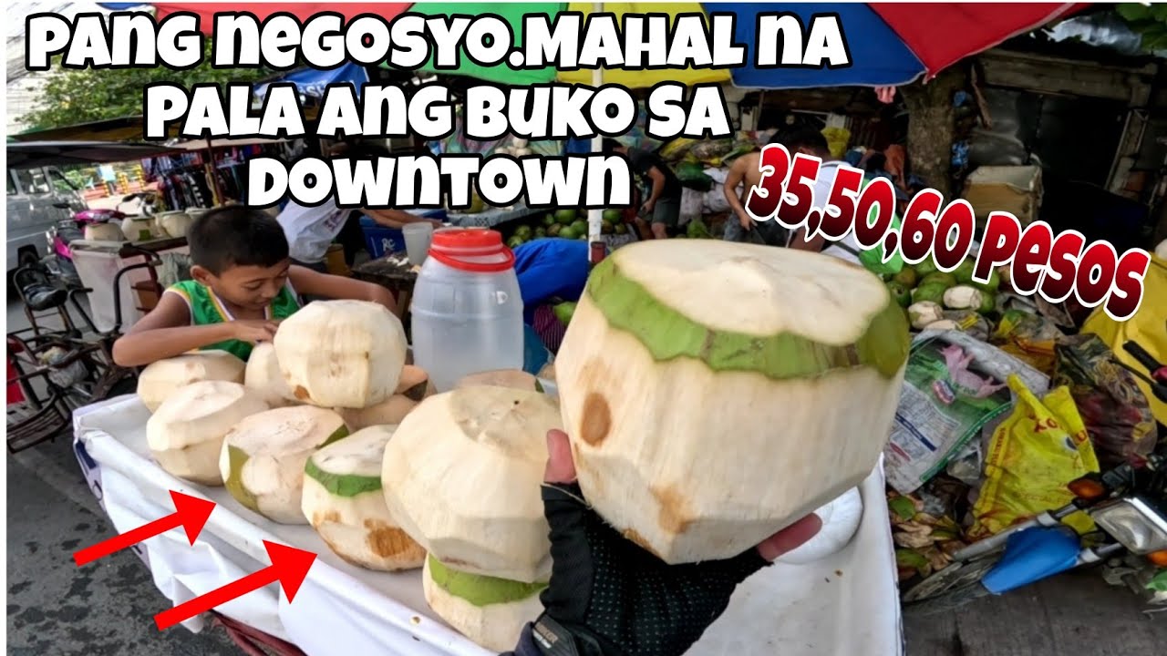 PANG NEGOSYO BUKO FARMING.ANG MAHAL PALA NG BUKO SA DOWNTOWN 35,50,60 ...
