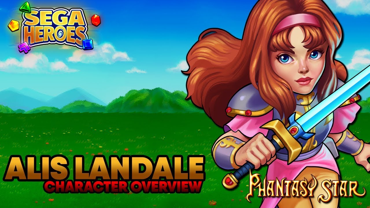 SEGA Heroes | Alis Landale Character Overview - YouTube