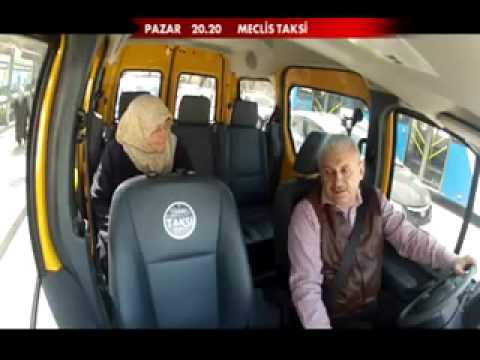 Binali Yıldırım taksi şoförü oldu
