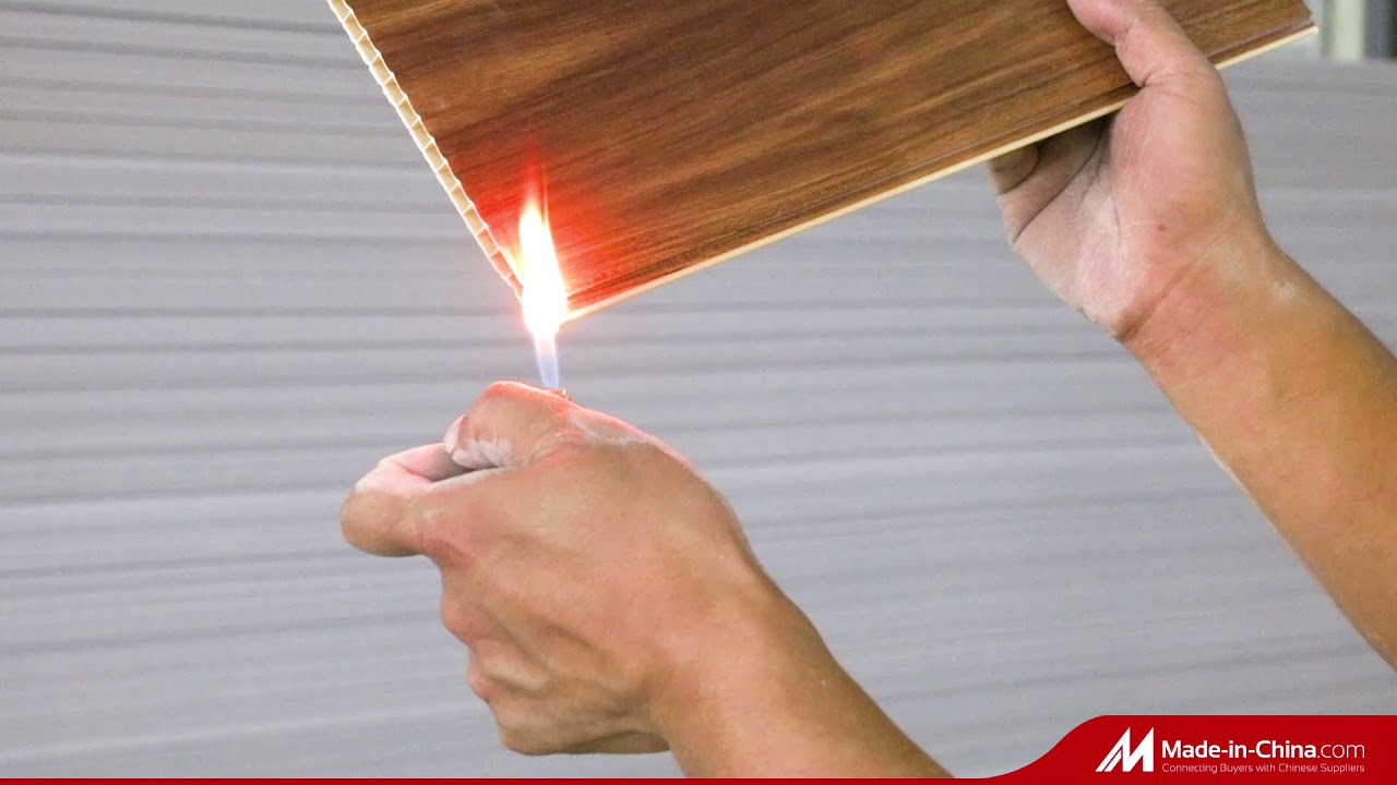 pvc ceiling panel ,pvc wall panel testing - YouTube