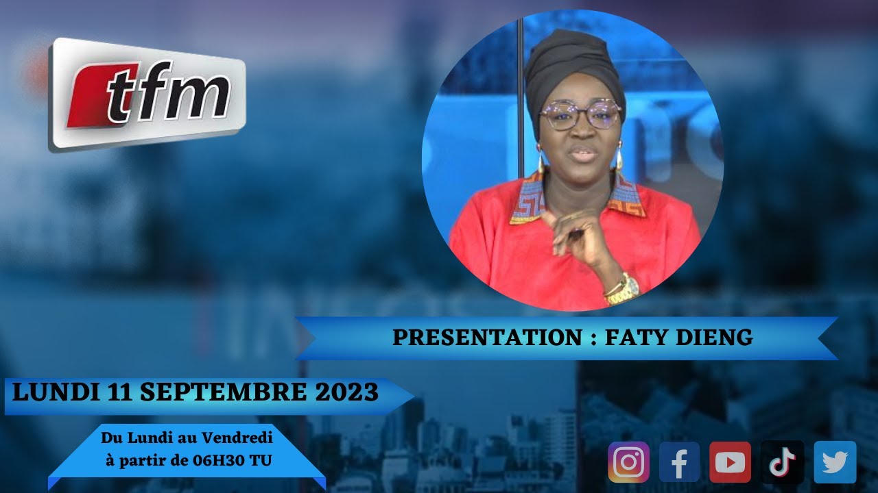 🔴TFM LIVE : Infos matin du 11 Septembre 2023 - YouTube