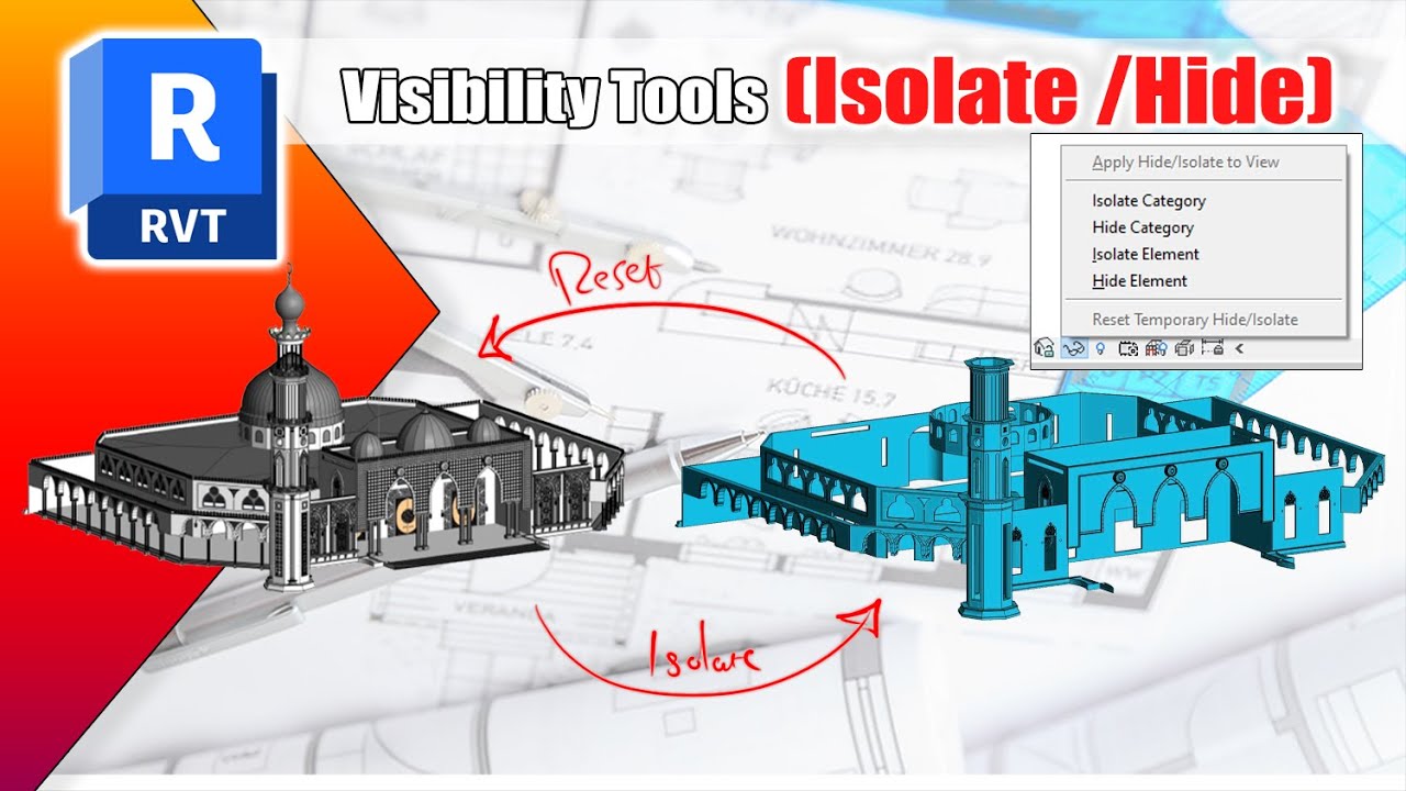 Revit architecture (visibility setting) QUICK Notes - YouTube
