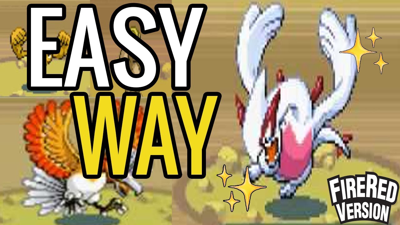Easiest Way to Get Shiny in Pokemon Firered (PC/Mobile) - YouTube