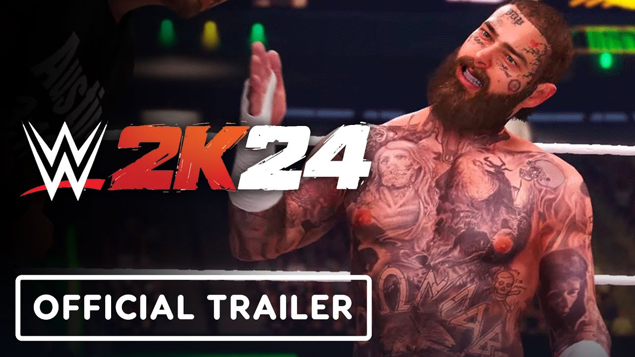 WWE 2K24 - Official DLC 3 Trailer (ft. Post Malone) - YouTube