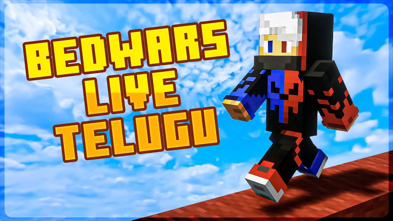 Minecraft Bedwars Telugu Live - The Devil boy #pikanetwork - YouTube