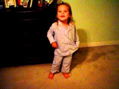 Elizabeth singing safety song - YouTube