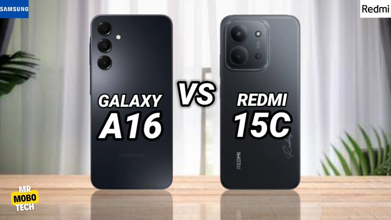 Samsung A16 vs Redmi 15C | Mr Mobo Tech - YouTube
