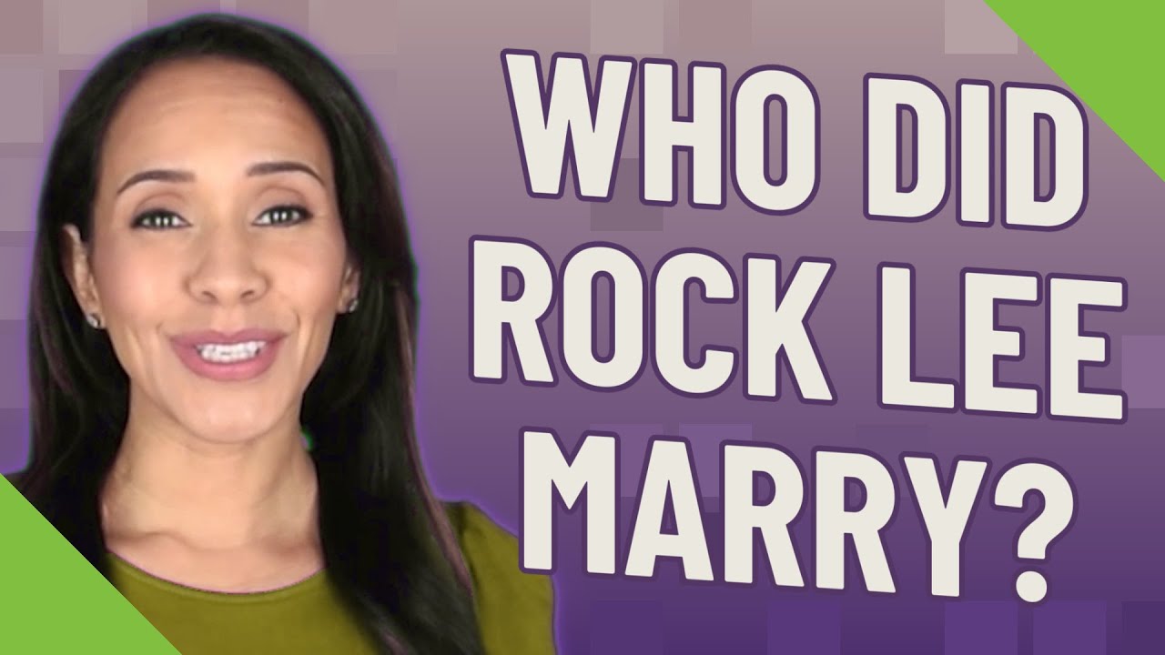 Who did Rock Lee marry? - YouTube