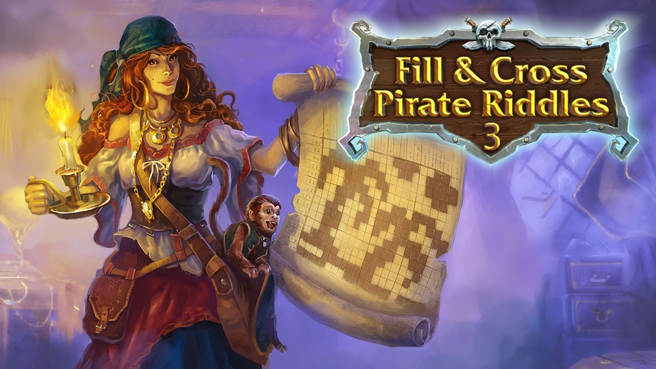 Fill and Cross Pirate Riddles 3 - YouTube