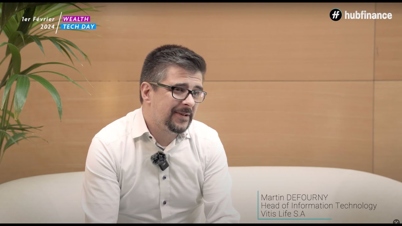 Martin DEFOURNY - Head of Information Technology - Vitis Life - YouTube