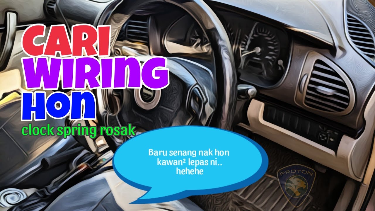Wiring Hon PROTON WAJA MMC 4G18P - YouTube