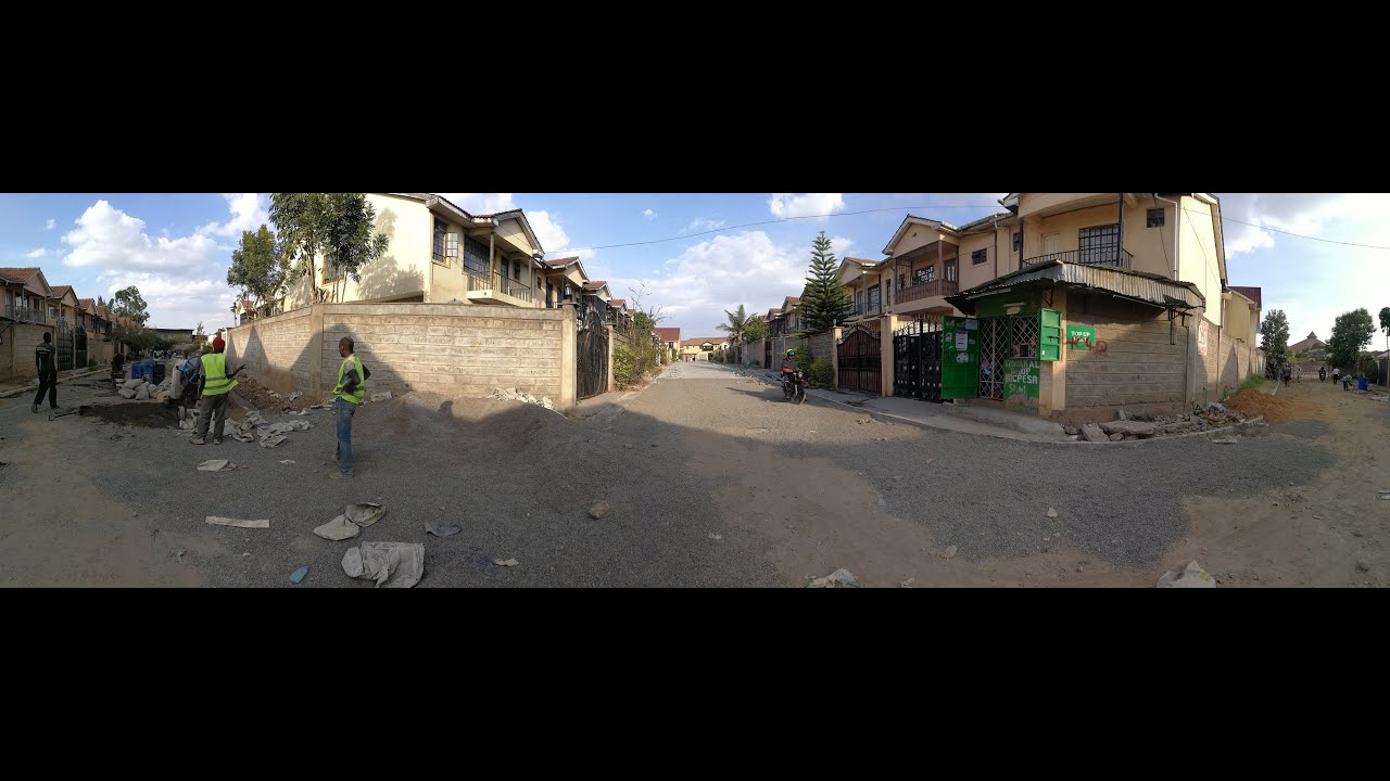 Kalsan Park Estate road improvement project video - YouTube