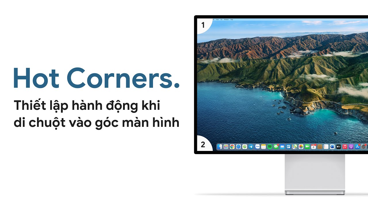 Hướng Dẫn Sử Dụng Macbook - Hot Corners / Phím tắt trên màn hình ...