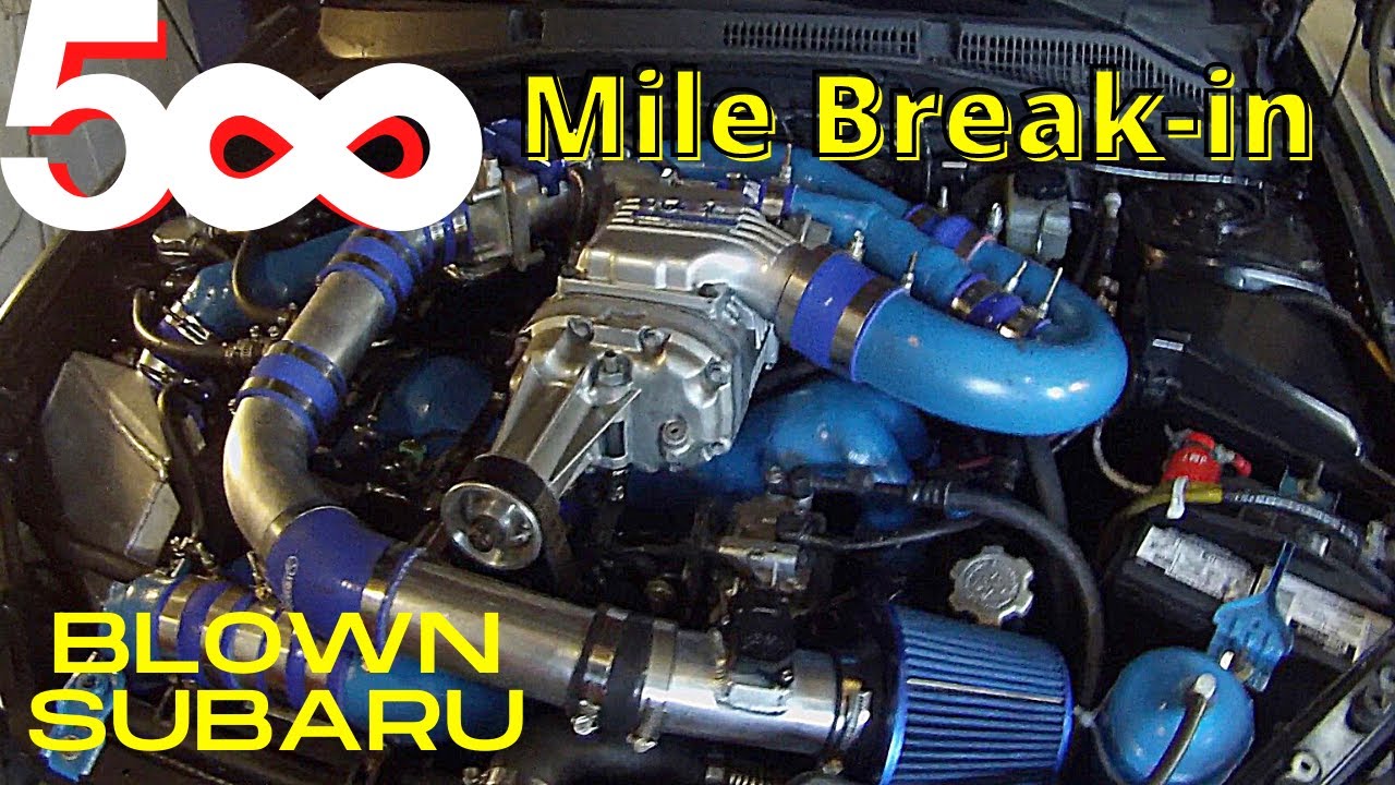 Subaru Engine Forged Internals Break-in & Tune Supercharged Outback ...