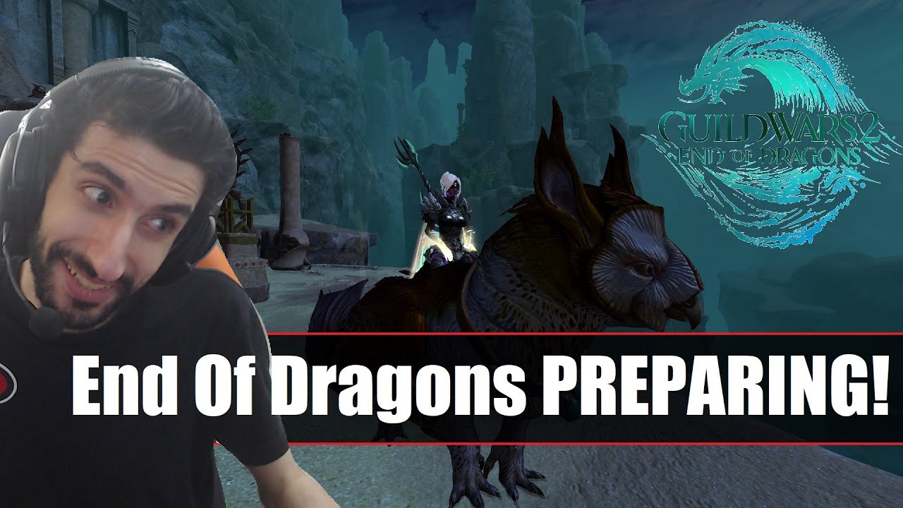 GW2 - Griffon Mount Unlock Before Starting End Of Dragons Story! - YouTube