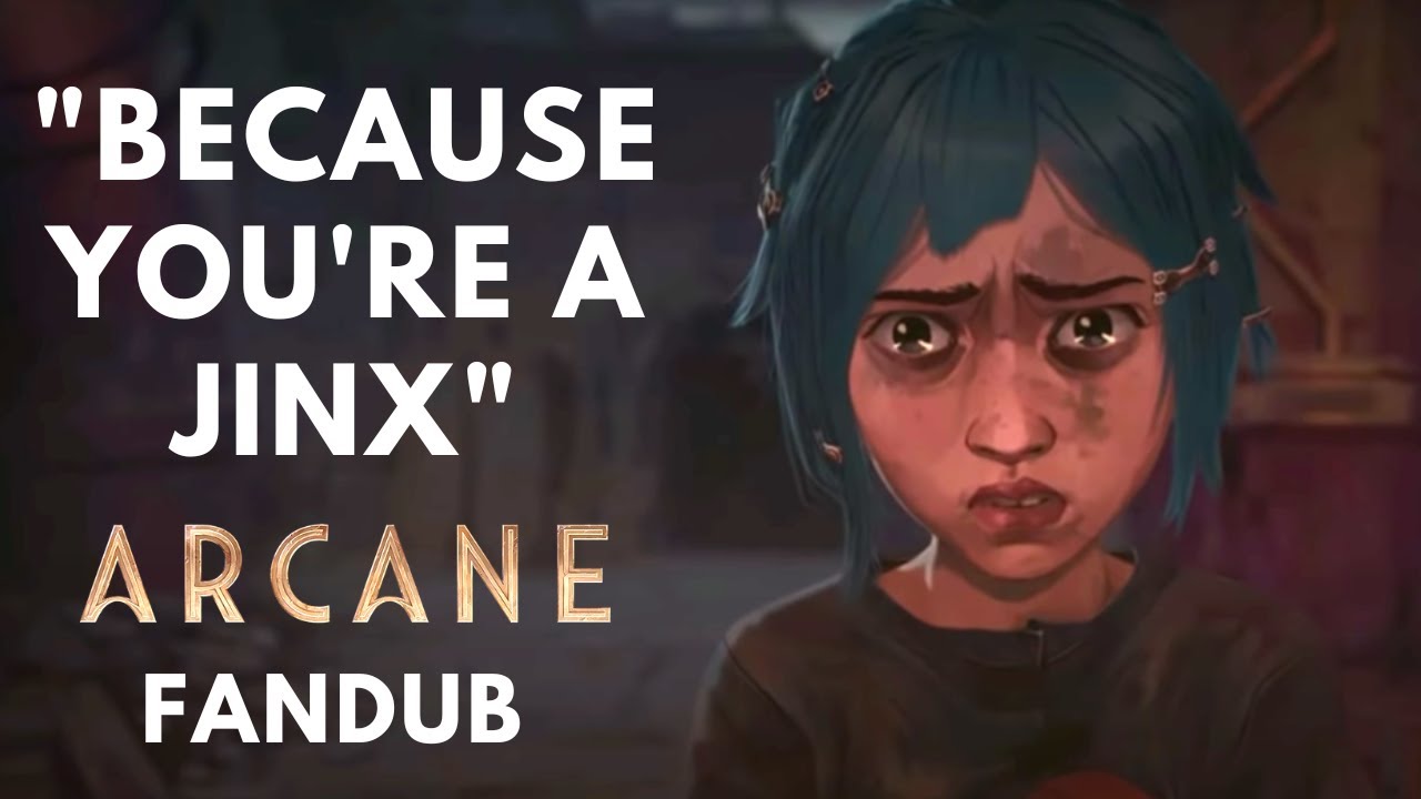 {Fandub} - "Because You're A Jinx" - Vi and Powder Fandub - Arcane ...