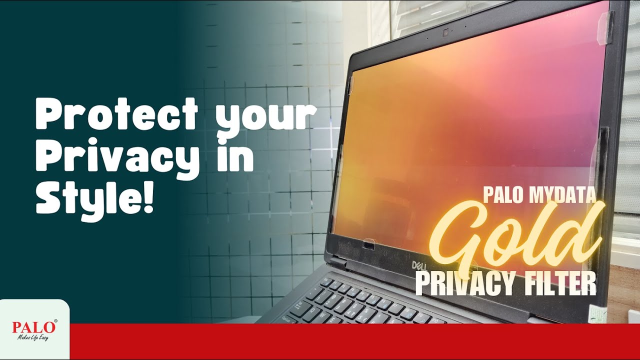 PALO MyDATA Gold Privacy Filter | Protect Your Privacy with Style ...