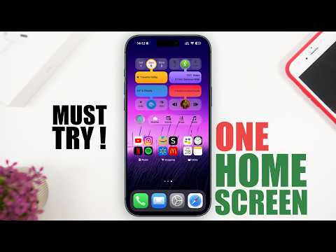 The ONLY iPhone Home Screen You Will Ever Need (Setup Like a Pro)