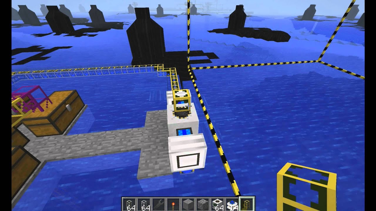 Buildcraft Guide I Quarry's and Mining Wells I Minecraft 1.0.0 - YouTube