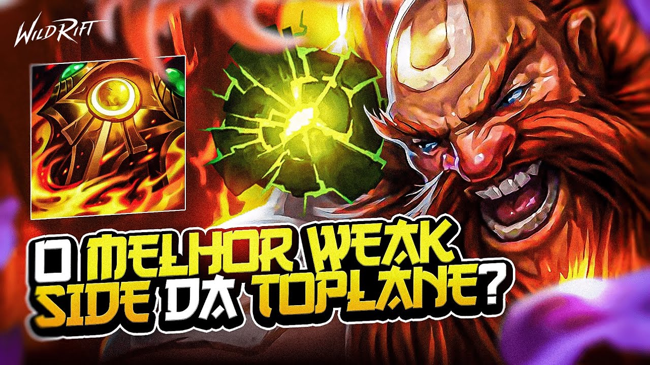 GRAGAS TANK O REI DA WEAK SIDE ? LEAGUE OF LEGENDS-WILD RIFIT - YouTube