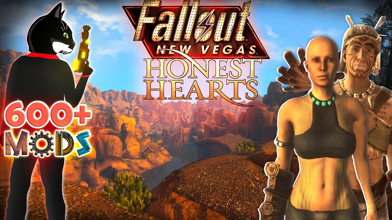 Honest Hearts DLC & 600+ Mods In New Vegas - YouTube