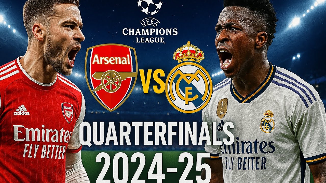 🔥 Arsenal vs Real Madrid | UEFA Champions League 2025 Match Preview 🔥 ...