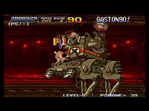 Metal Slug 2 (ROM Hack) Apocalyptip Time ports - Stage 05 Part 6 - YouTube