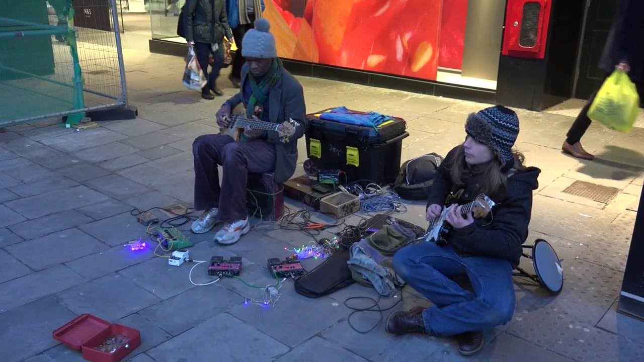 OJAY & JACK Grooving up Northumberland St filmed by Michael Boyers ...