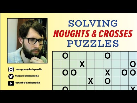 Solving a Noughts and Crosses Puzzle with Patrick - YouTube