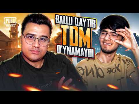 SUETA VS BALLU PUBG MOBILE BALLU ENDI TDM OYNAMAYDI 😱