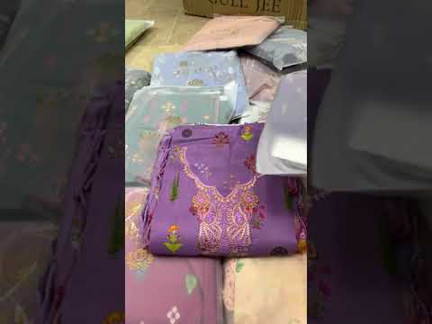 Ruhay Sukhan By Gulljee | GullJee Lawn Collection | Beautiful dress ...