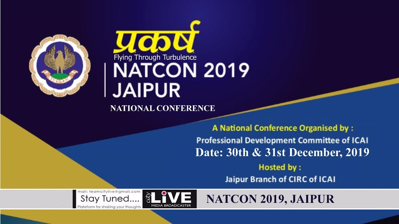 #Citylive - PRAKARSH - NATCON 2019, Jaipur - National Conference 30th ...