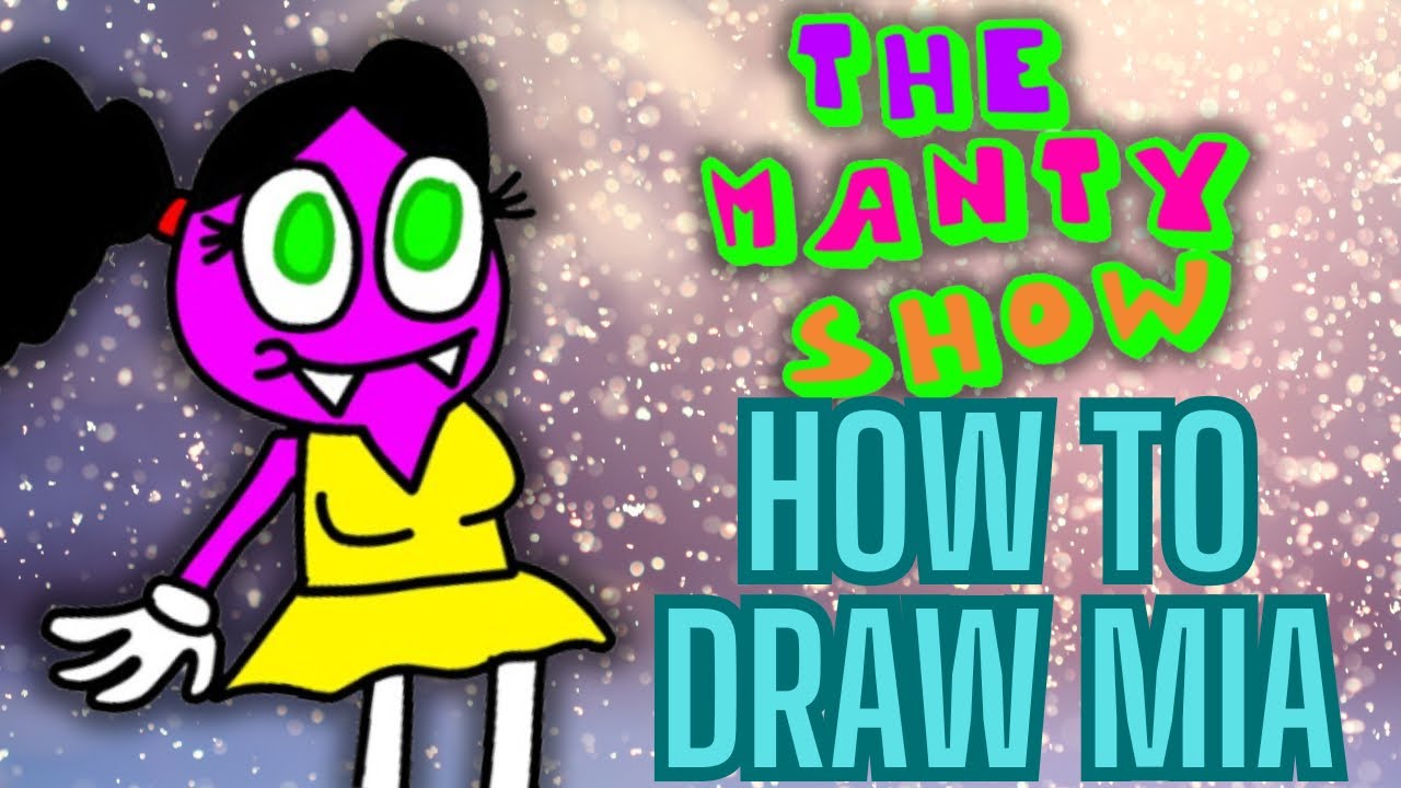 How To Draw Mia Anderson - YouTube