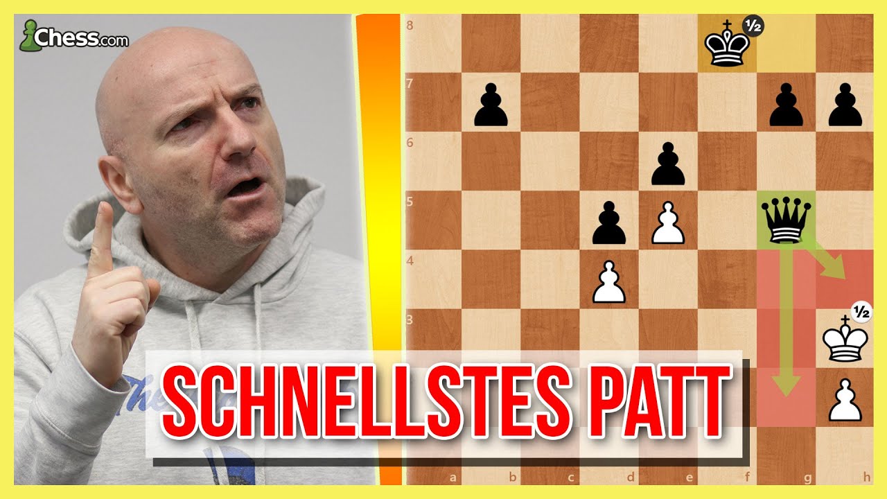 Das schnellste Patt der Schachgeschichte - YouTube