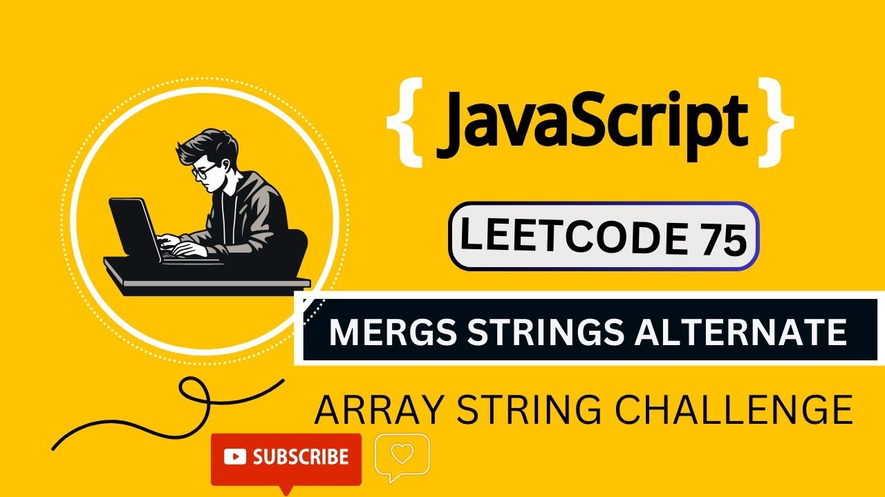 1768 Merge Strings Alternately Javascript Array String Youtube 9738