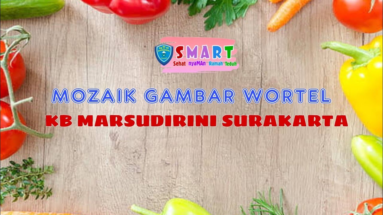 Tutorial Mozaik Gambar Wortel - YouTube
